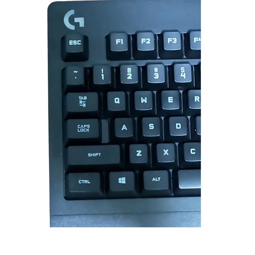 Logitech Gaming Keyboard with dedicated control buttons and rgb lights ...