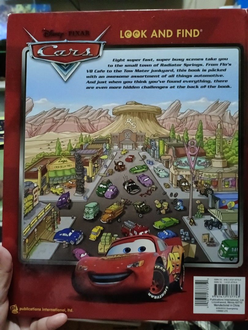 Look and Find Disney PIXAR Cars, Hobbies & Toys, Books & Magazines ...