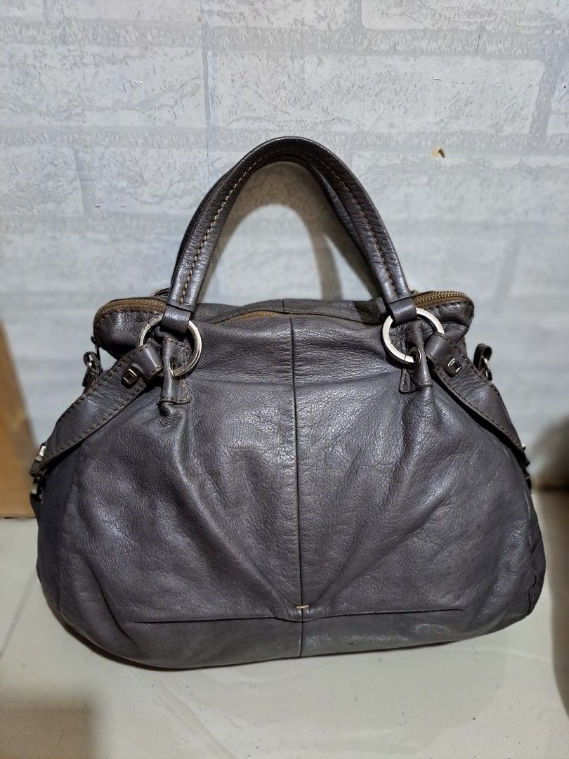 LUANA Tas KULIT ASLI Kulas Tote Bag Tas Hobo, Fesyen Wanita, Tas ...