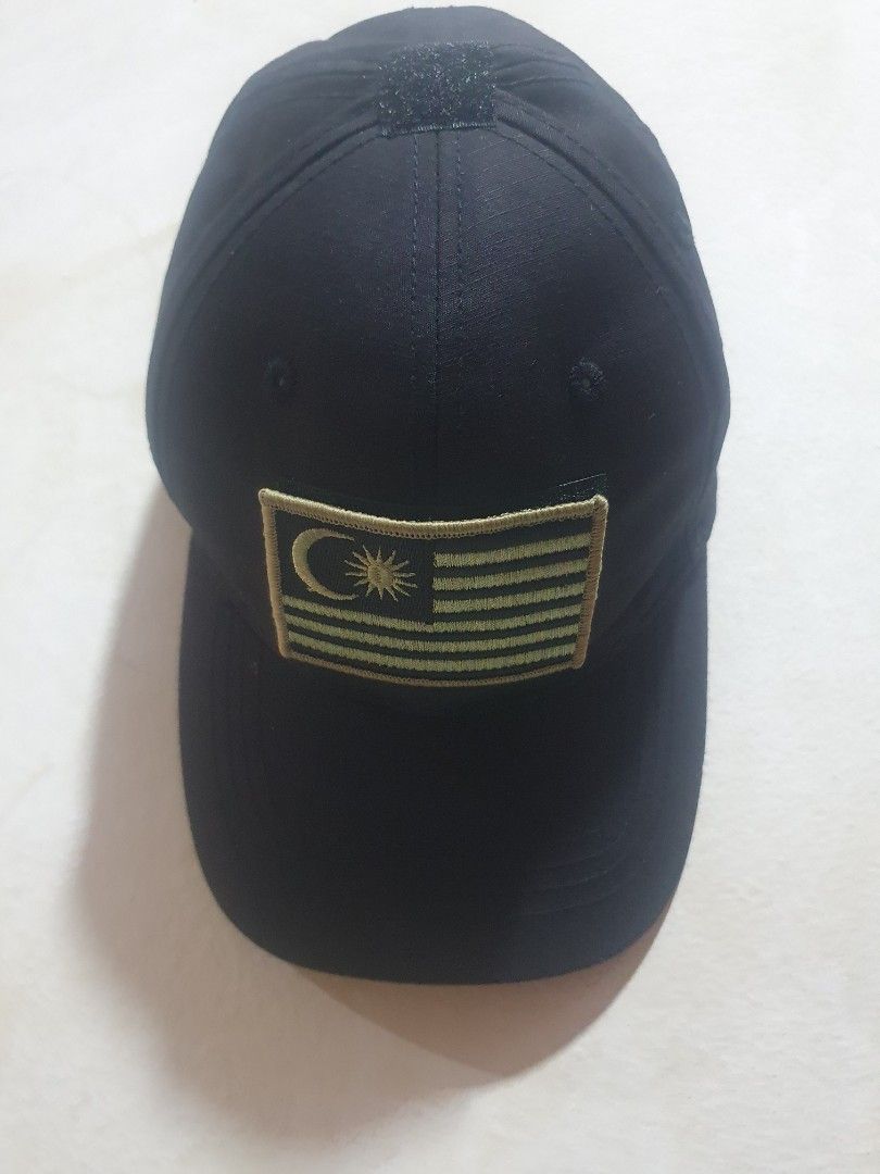 Malaysia flag embroidery tactical cap tapi lambang bendera Malaysia ...
