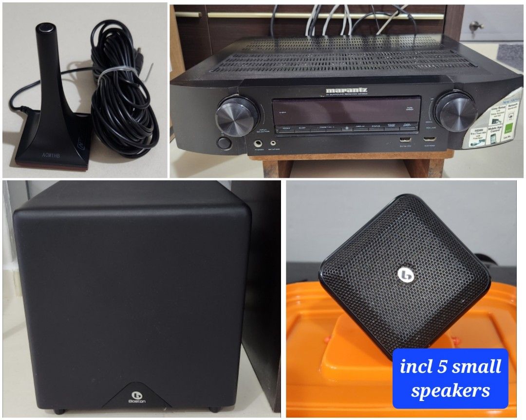 Marantz AV Surround System NR1504, Audio, Soundbars, Speakers & Amplifiers on Carousell