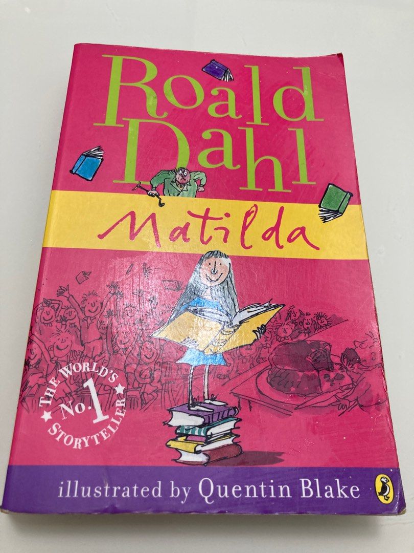 Matilda - English Storybook by Roald Dahl, 興趣及遊戲, 書本 & 文具, 小說 & 故事書 ...