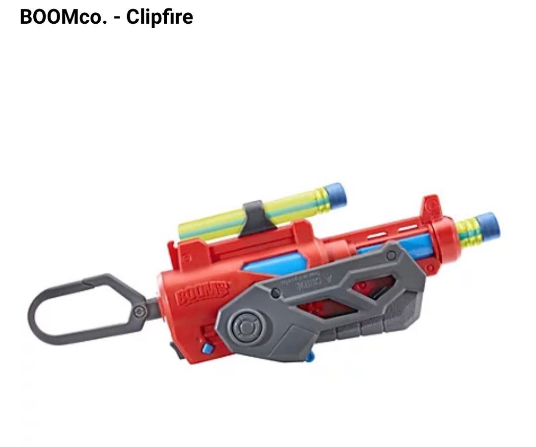 Mattel BOOMCo. 2-in-1 Bandolier and Clip Fire Blaster (TAKE ALL ...