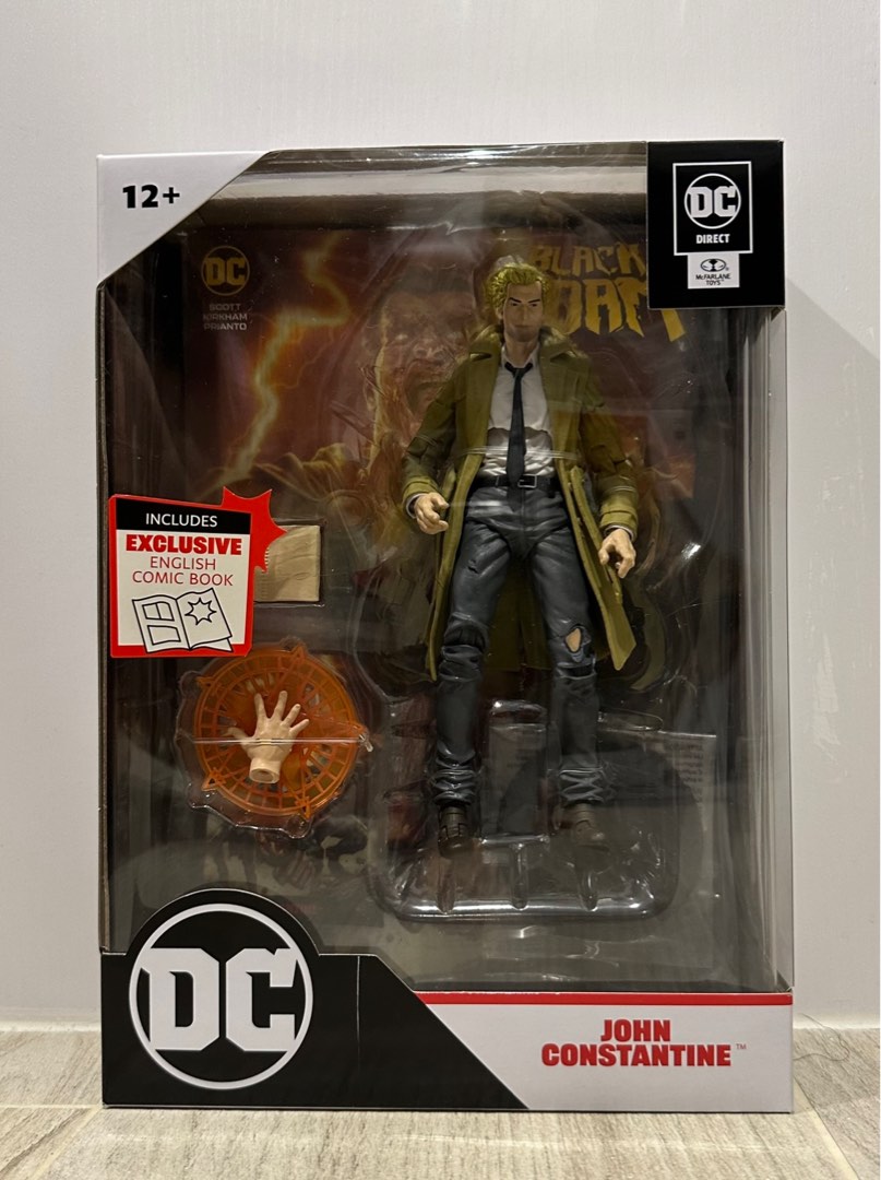 McFarlane DC Direct John Constantine with Comic Page Punchers , 興趣及遊戲 ...