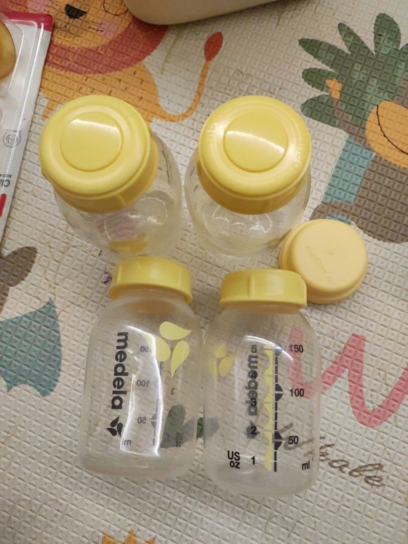 Medela milk bottles, Babies & Kids, Nursing & Feeding, Breastfeeding ...
