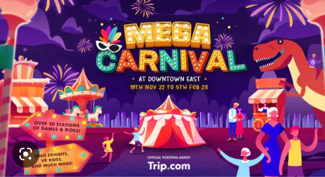 Mega carnival downtown east, Tickets & Vouchers, Event Tickets on Carousell