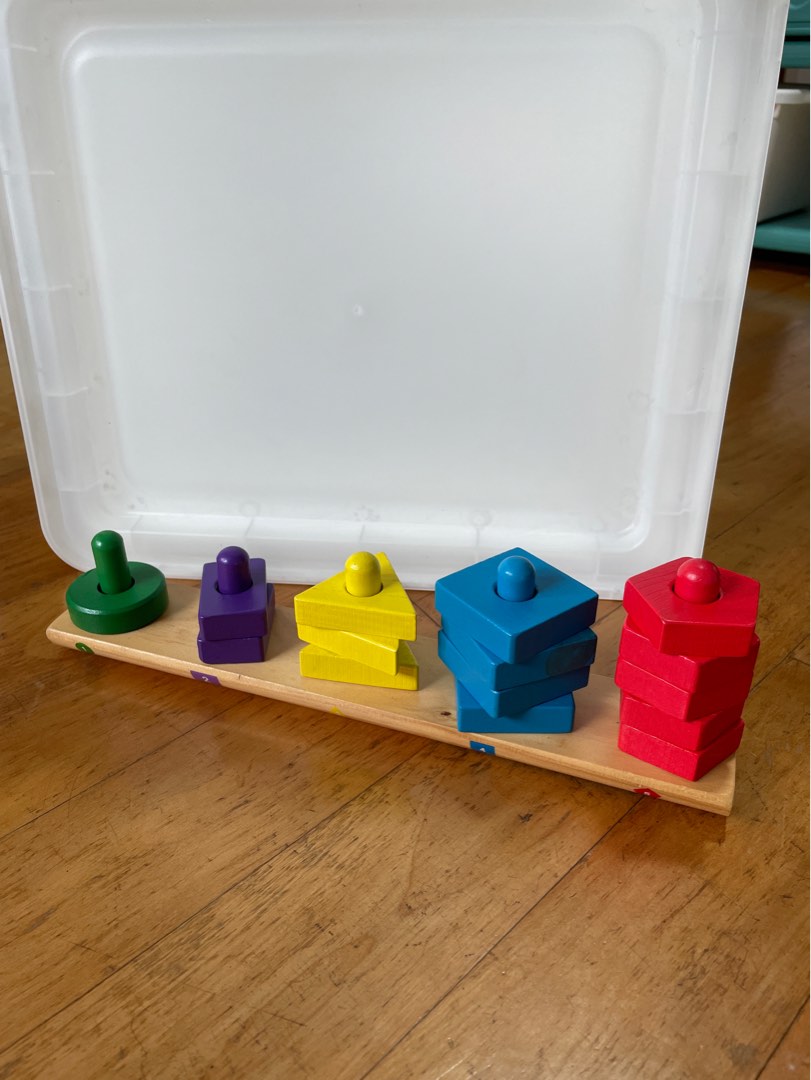Melissa & Doug Stack and Sort Board, Babies & Kids, Infant Playtime on ...