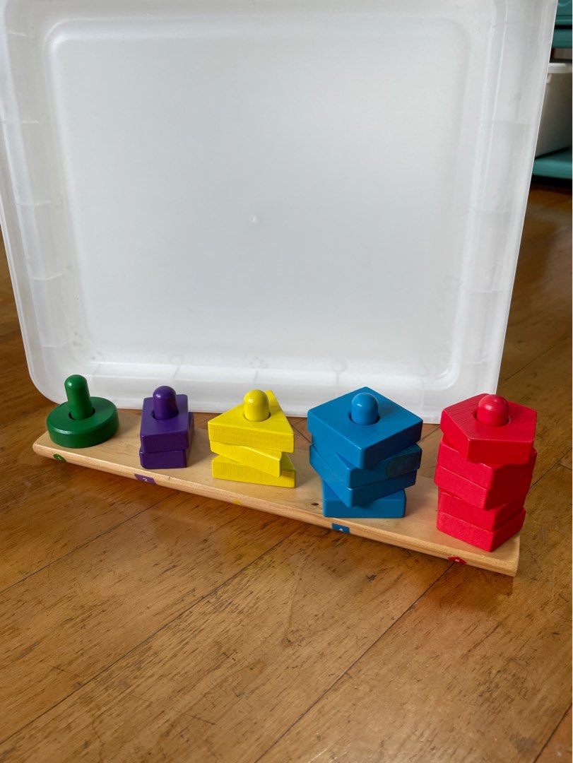 Melissa & Doug Stack and Sort Board, Babies & Kids, Infant Playtime on ...