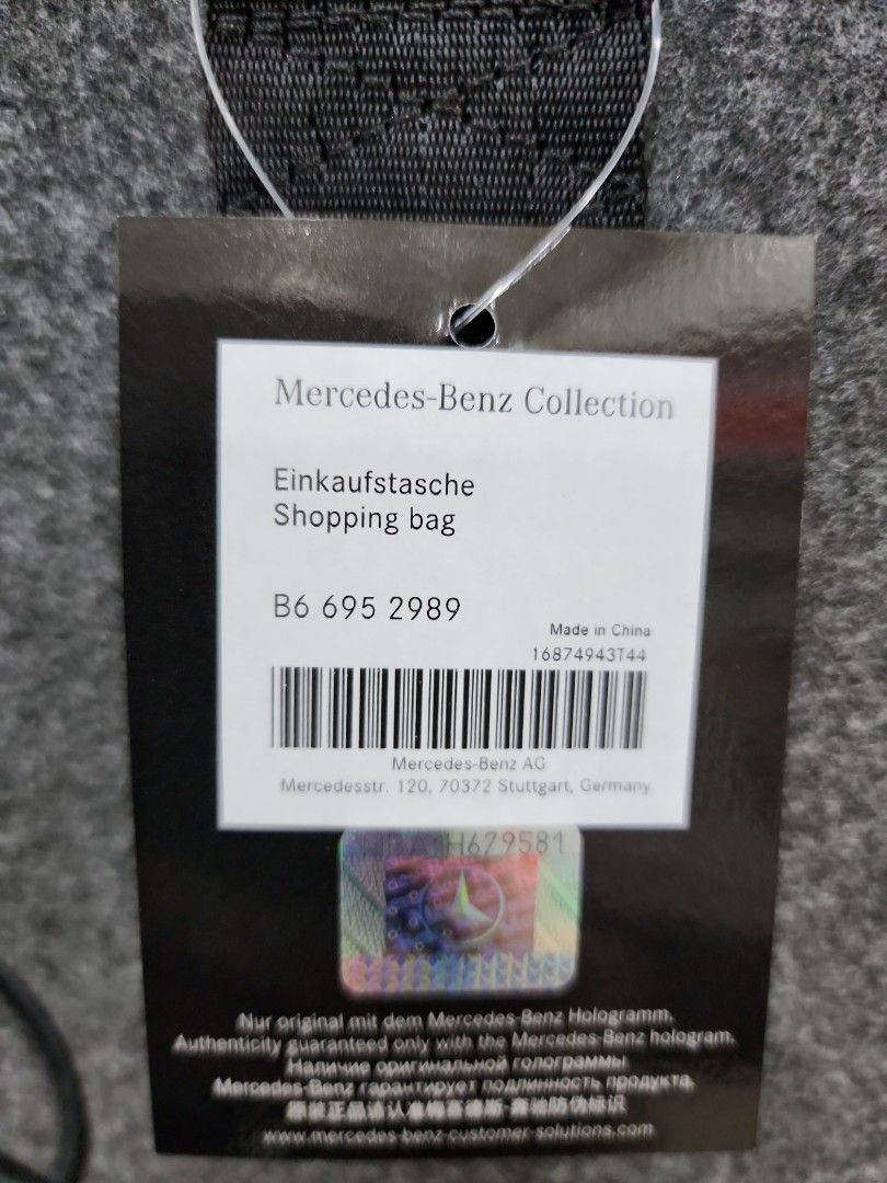 Mercedes-Benz Shopping Bag, Car Accessories, Accessories on Carousell
