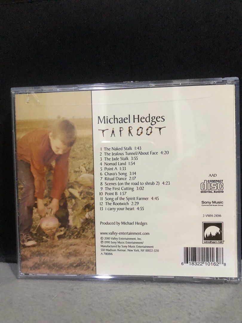 Michael Hedges - Taproot ( Made in USA ), Hobbies & Toys, Music & Media, CDs & DVDs on Carousell