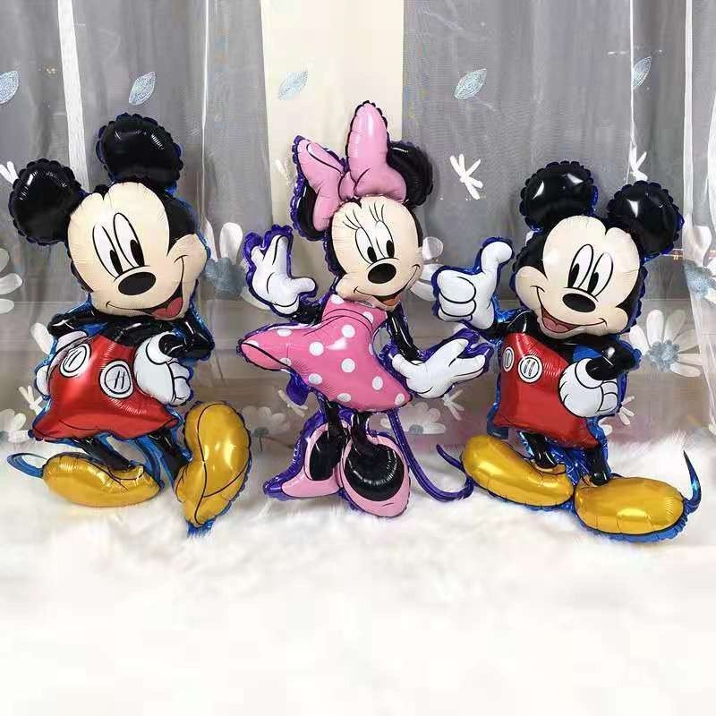 Mickey mouse aluminium foil balloon Disney minnie mouse birthday boy ...