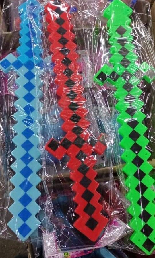 MINECRAFT SWORD WITH LIGHT, Hobbies & Toys, Toys & Games on Carousell