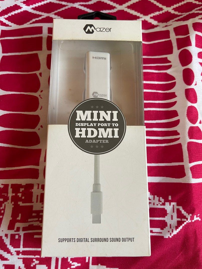 Mini display to hdmi/ethernet and usb to ethernet cable, Computers ...