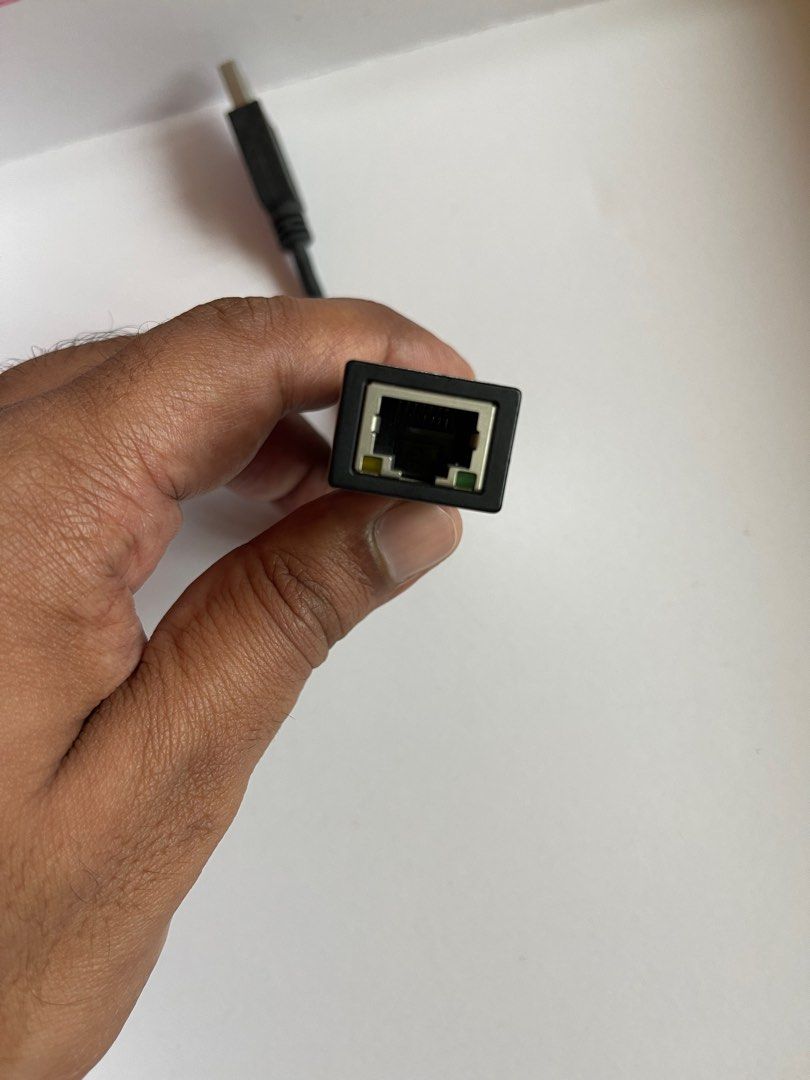 Mini display to hdmi/ethernet and usb to ethernet cable, Computers ...