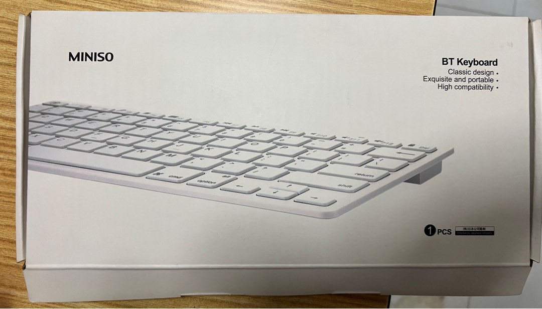 Miniso BT Keyboard, Computers & Tech, Parts & Accessories, Computer ...