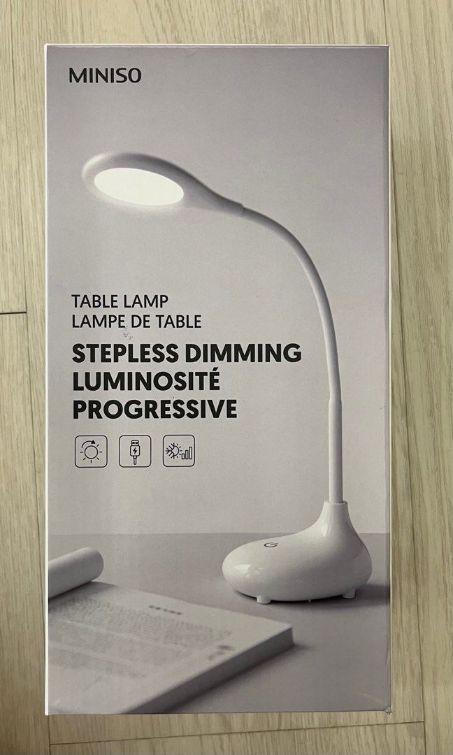 Miniso Table Lamp, Furniture & Home Living, Lighting & Fans, Lighting ...