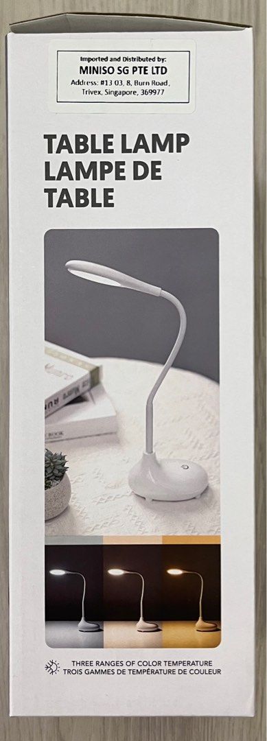 Miniso Table Lamp, Furniture & Home Living, Lighting & Fans, Lighting ...