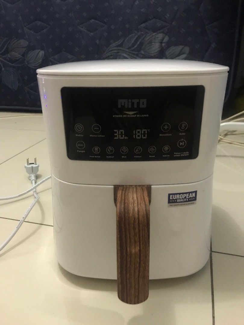 Mito Digital Air Fryer 4l Af1 Wood Series Kitchen And Appliances Di