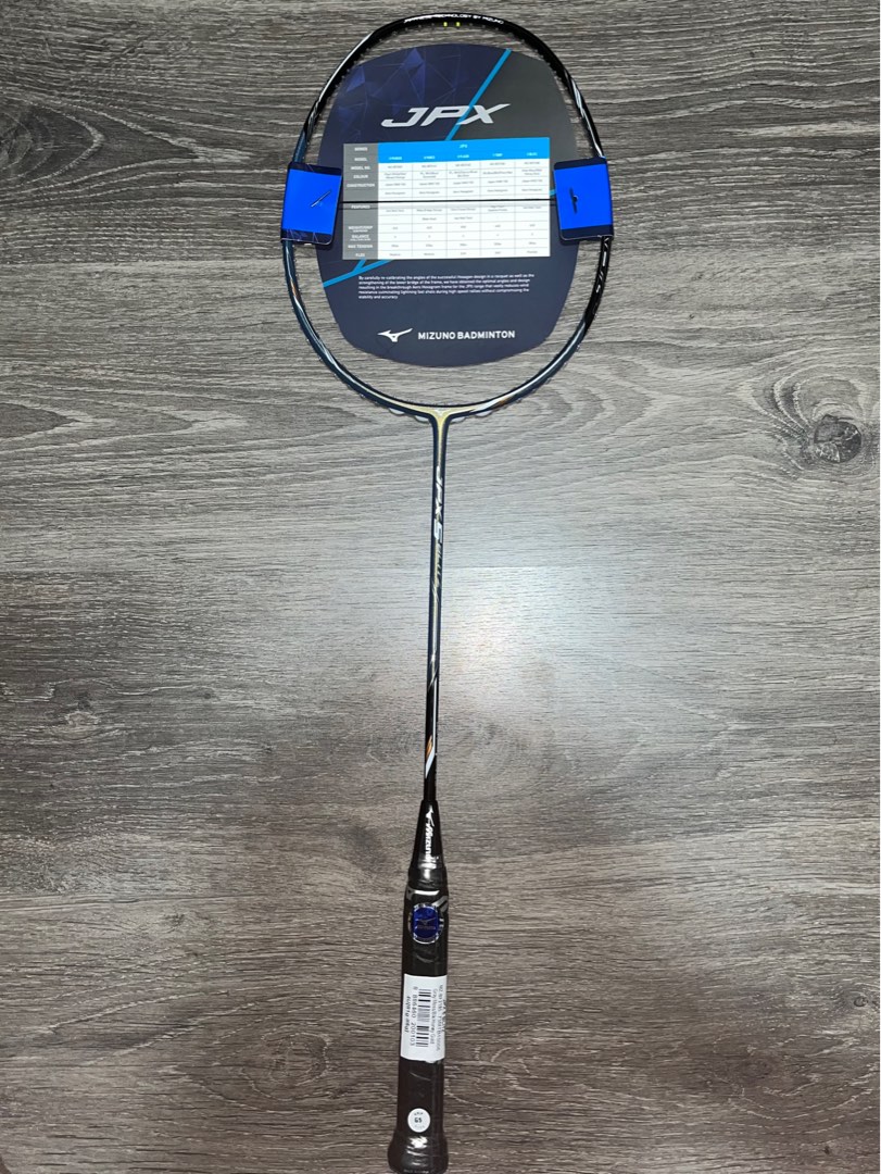 Mizuno Badminton racket JPX 5 Blitz, Sports Equipment, Sports & Games ...
