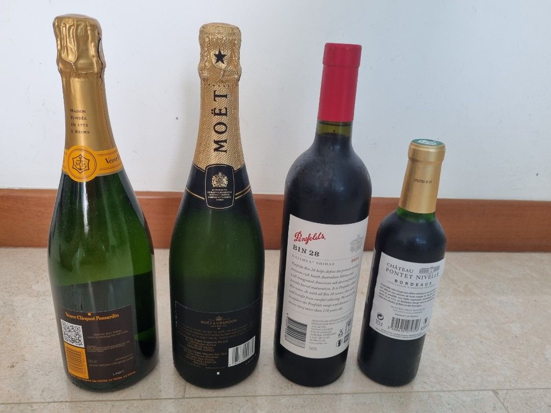 Moet, Veuve Clicquot and Penrose, Food & Drinks, Alcoholic Beverages on ...