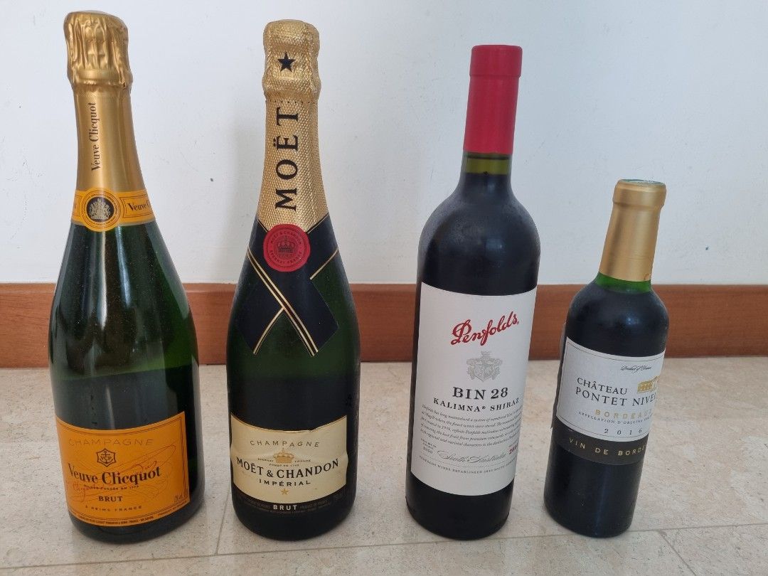 Moet, Veuve Clicquot and Penrose, Food & Drinks, Alcoholic Beverages on ...