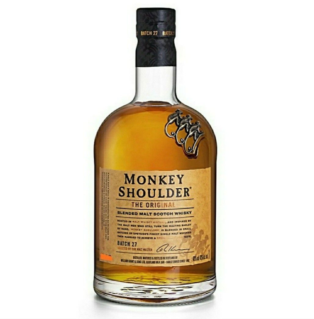 Monkey Shoulder Blended Malt Whisky 1L, 嘢食 & 嘢飲, 酒精飲料 - Carousell