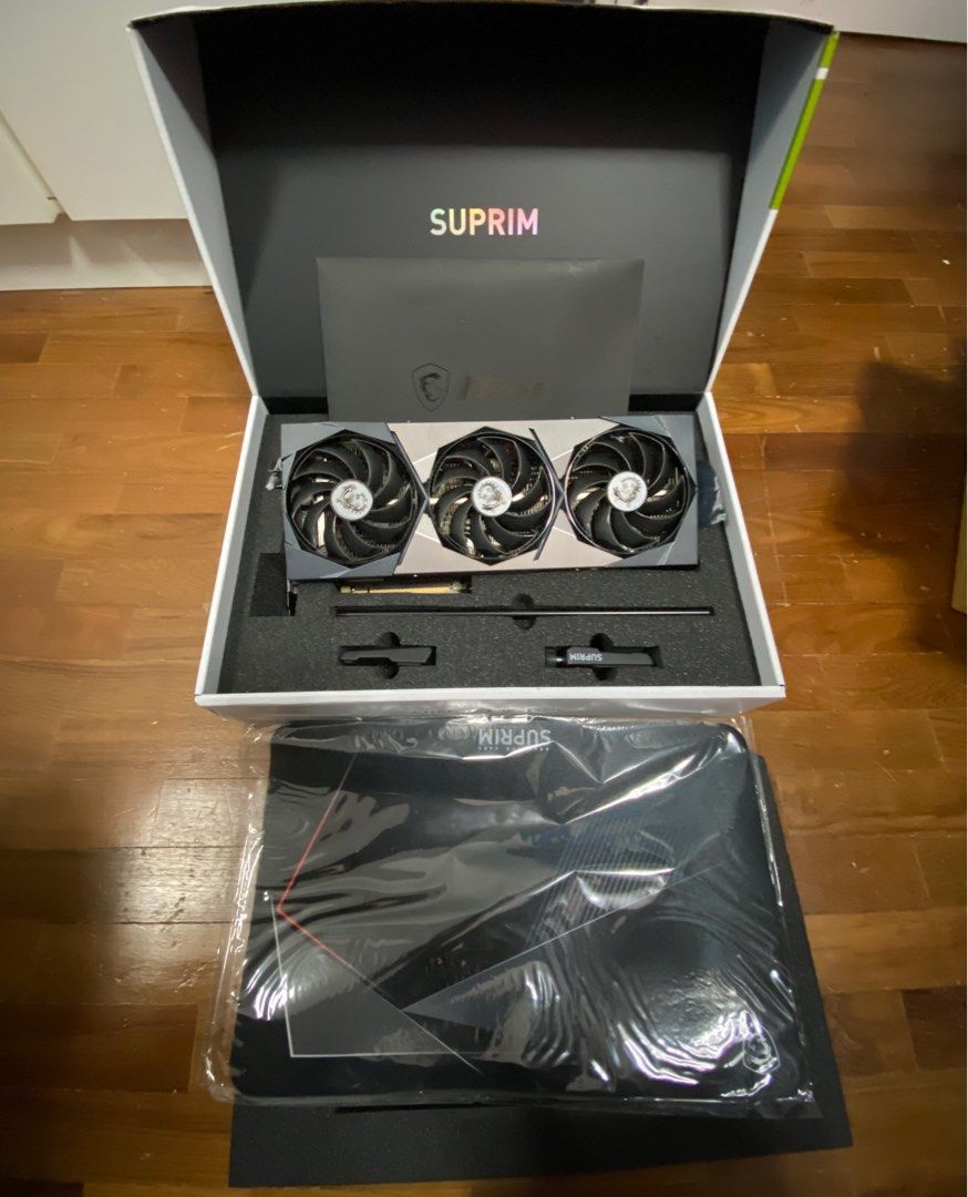 MSI SUPRIM X RTX 3080 10G, Computers & Tech, Parts & Accessories ...