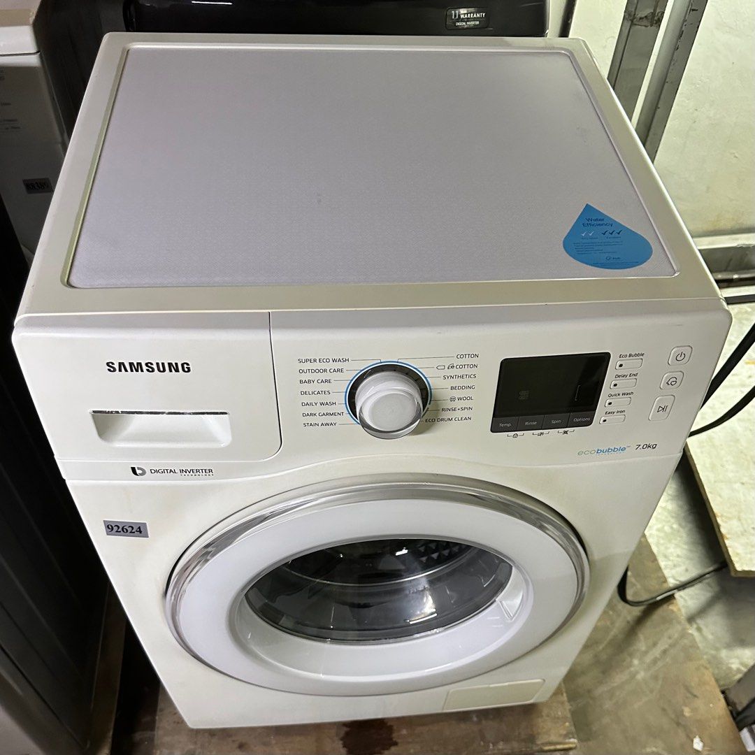 MUST BUY! Samsung 7KG Front-Loader Washing Machine WW70H5200EW (92624 ...