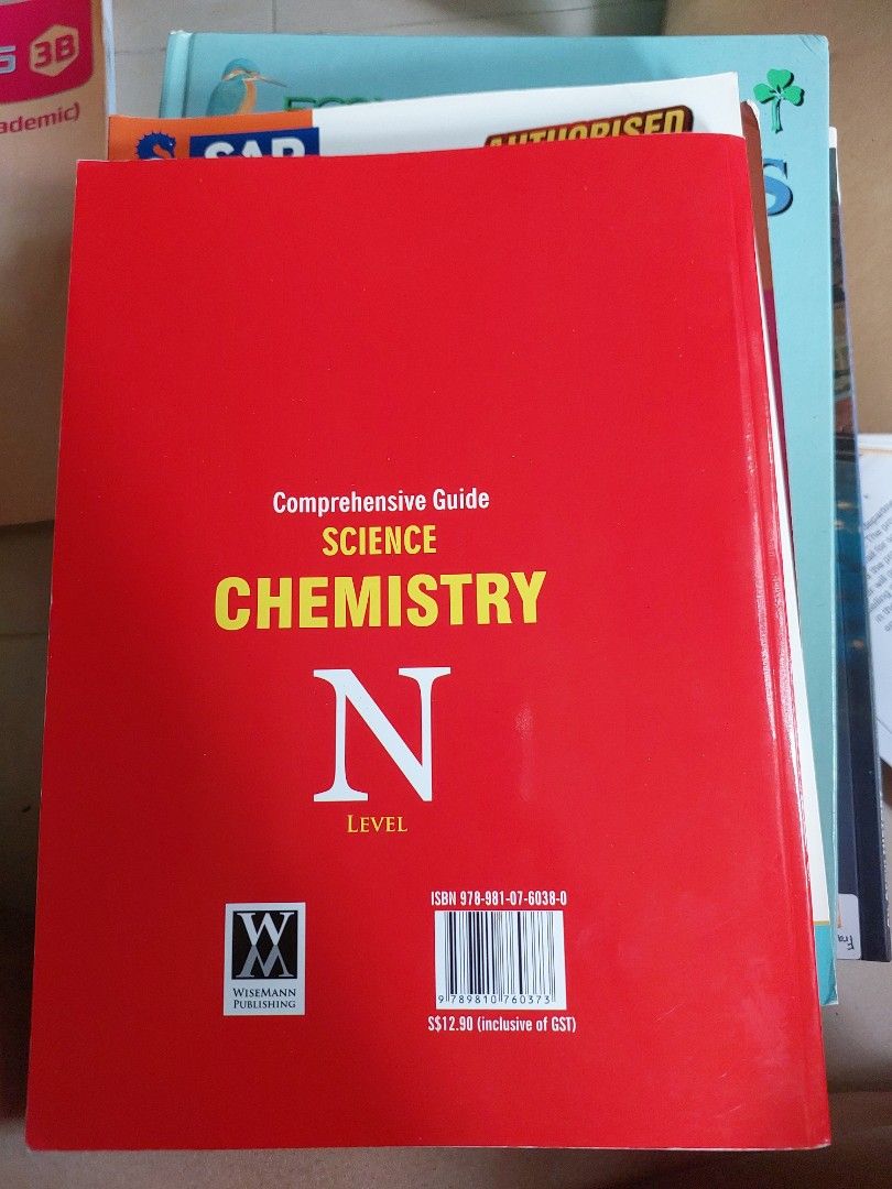 N level chemistry books, Hobbies & Toys, Books & Magazines, Textbooks ...