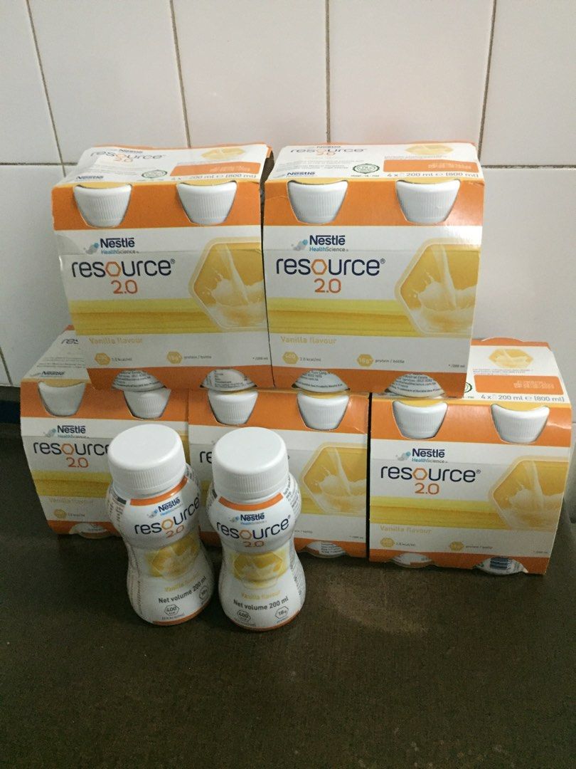 NESTLE Resource 2.0 Vanilla Flavour 200ml ( Exp 06/2023), Health ...