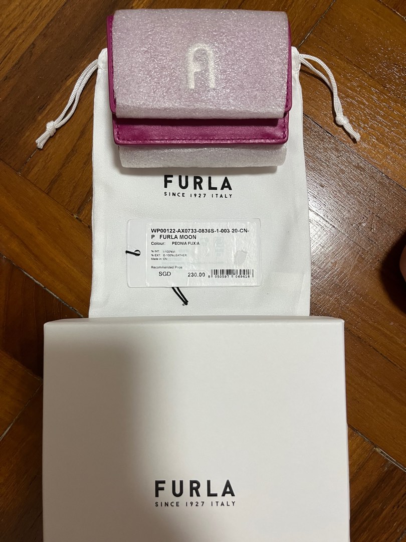 New Authentic Furla compact trifold wallet, Luxury, Bags & Wallets on ...