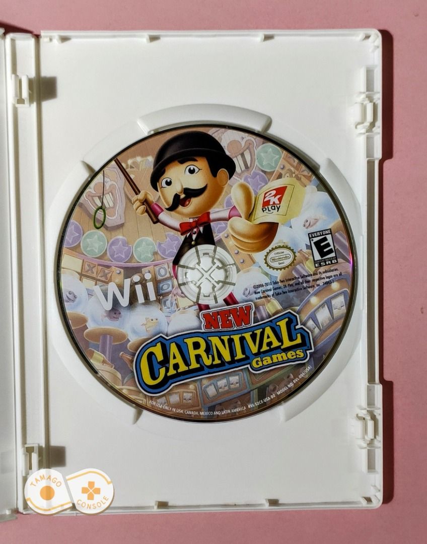 New Carnival Games - [WII Game] [NTSC / ENGLISH Language] [CIB ...