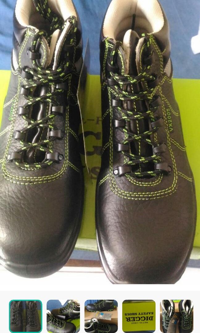 NEW DIGGER SAFETY SHOES S- 7 1/2, Men's Fashion, Footwear, Boots on ...