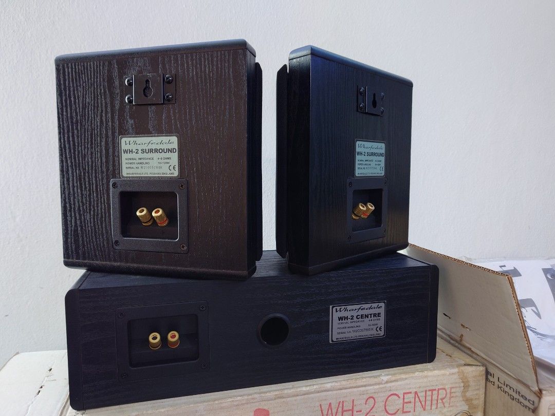 New Wharfedale WH-2 Center & Surround speakers for home theatre ...