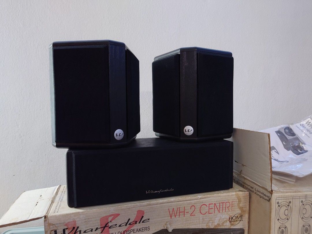 New Wharfedale WH-2 Center & Surround speakers for home theatre ...