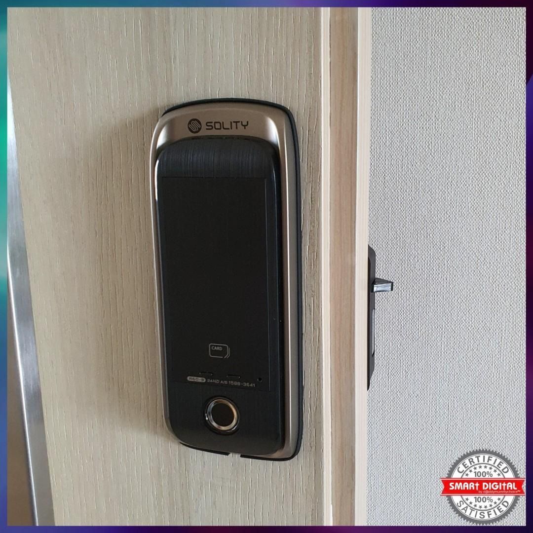NEW⭐Korea Best⭐ SOLITY R60-B Bluetooth Wifi APP Biometric Smart IOT RIM ...