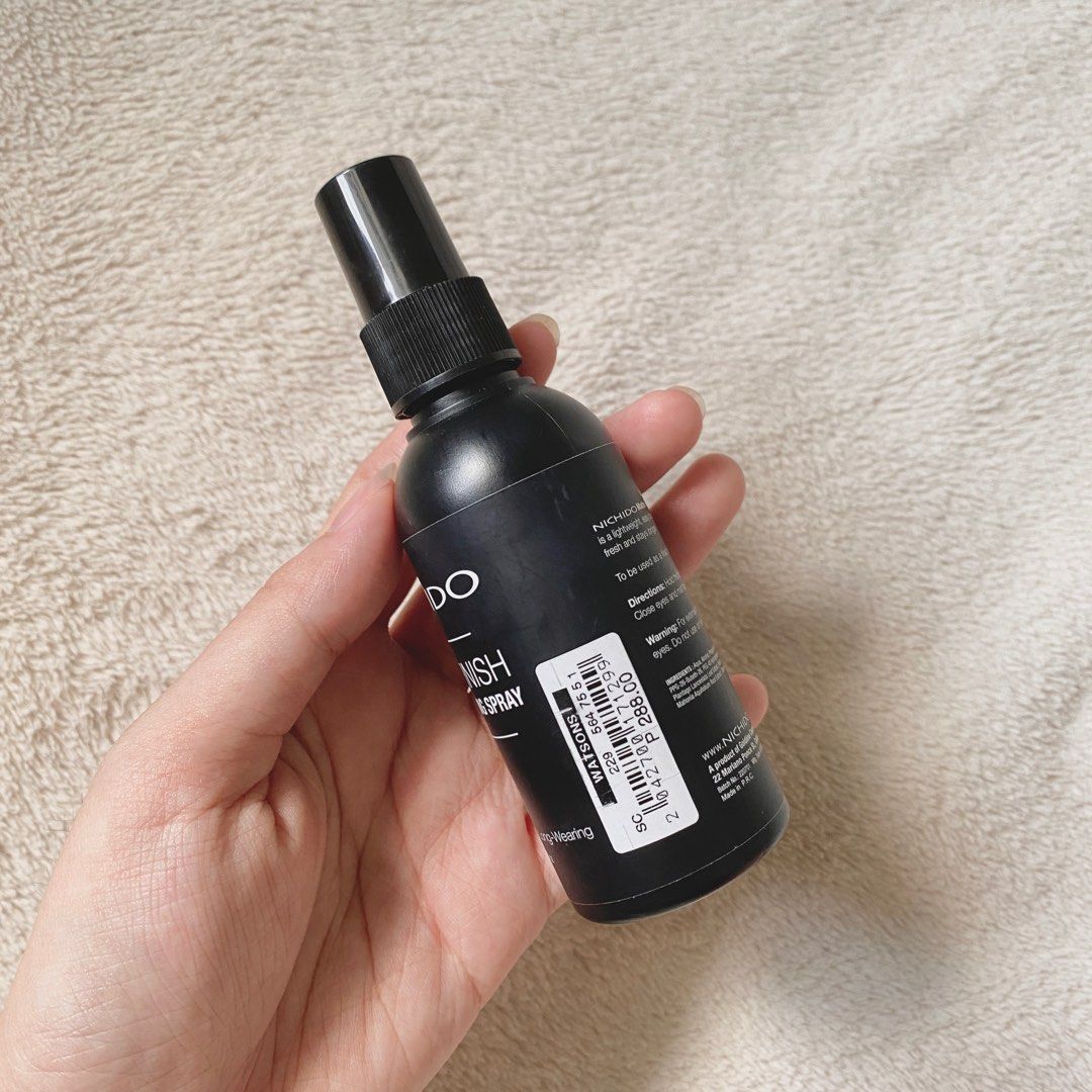 Nichido Matte Finish Setting Spray, Beauty & Personal Care, Face ...