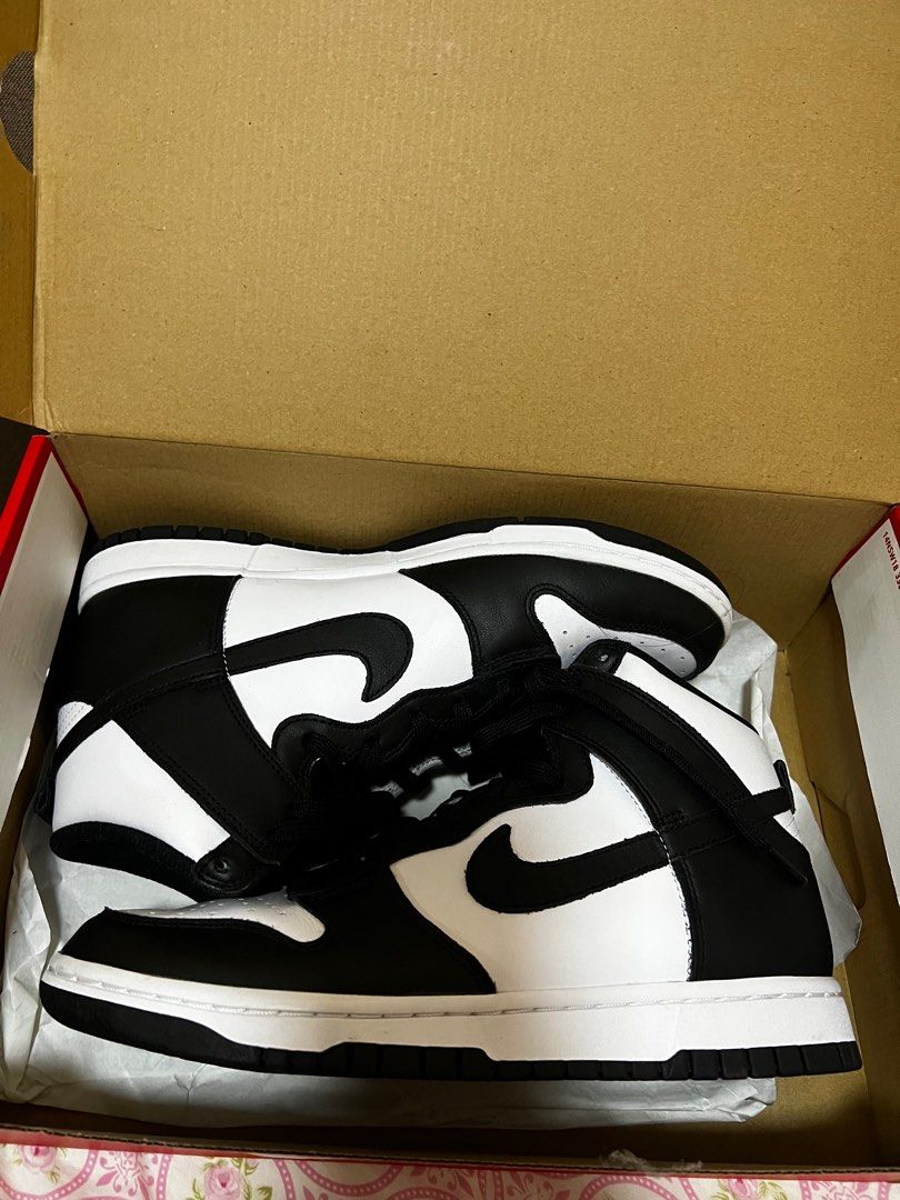Nike dunk high "panda" original, Women's Fashion, Footwear, Sneakers on ...