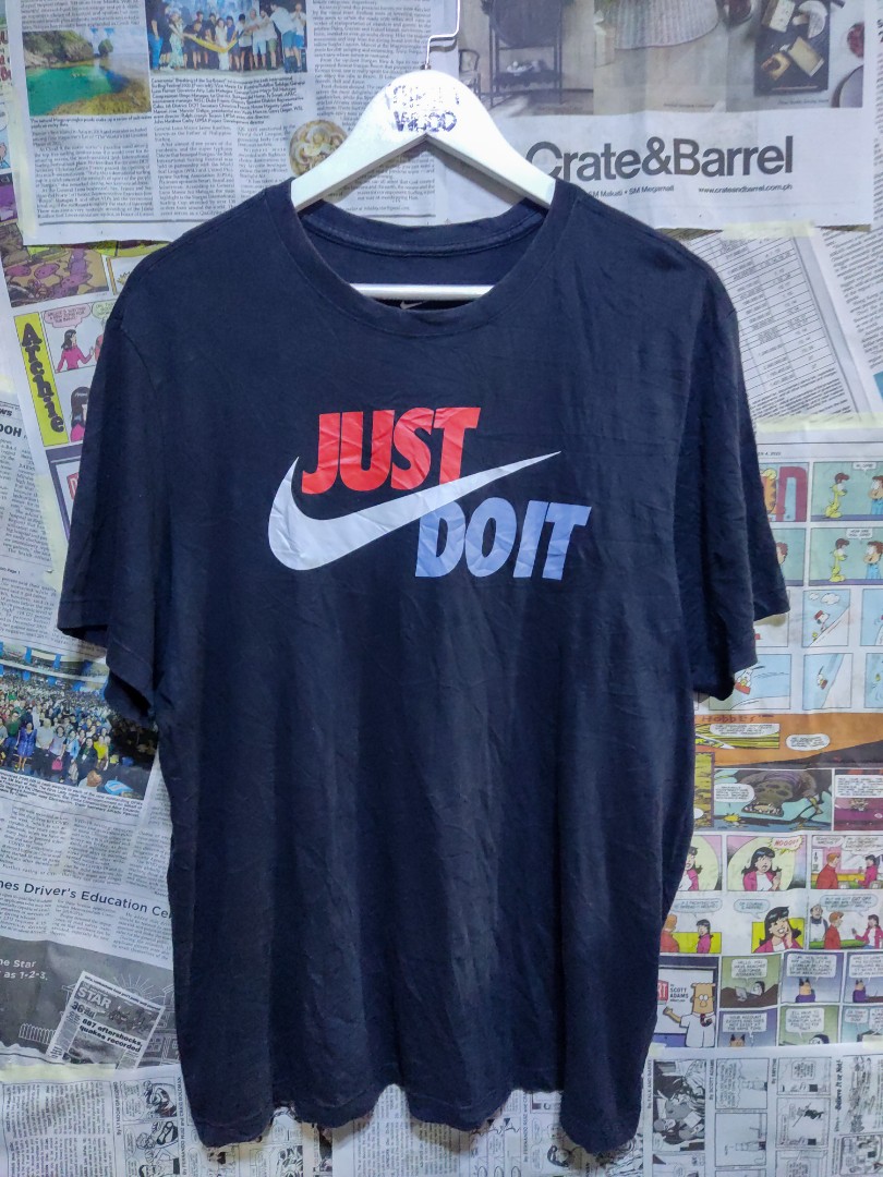 NIKE JUST DO IT, Men's Fashion, Tops & Sets, Tshirts & Polo Shirts on ...