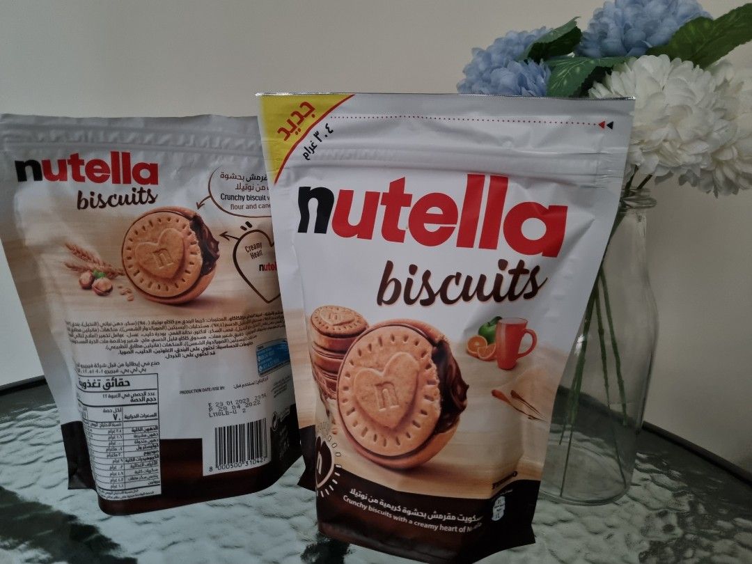 Nutella Biscuits, Food & Drinks, Packaged & Instant Food on Carousell