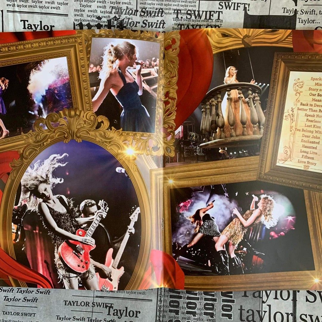 [OFFICIAL] Taylor Swift Speak Now Tour Book + Taylor Swift Biography ...