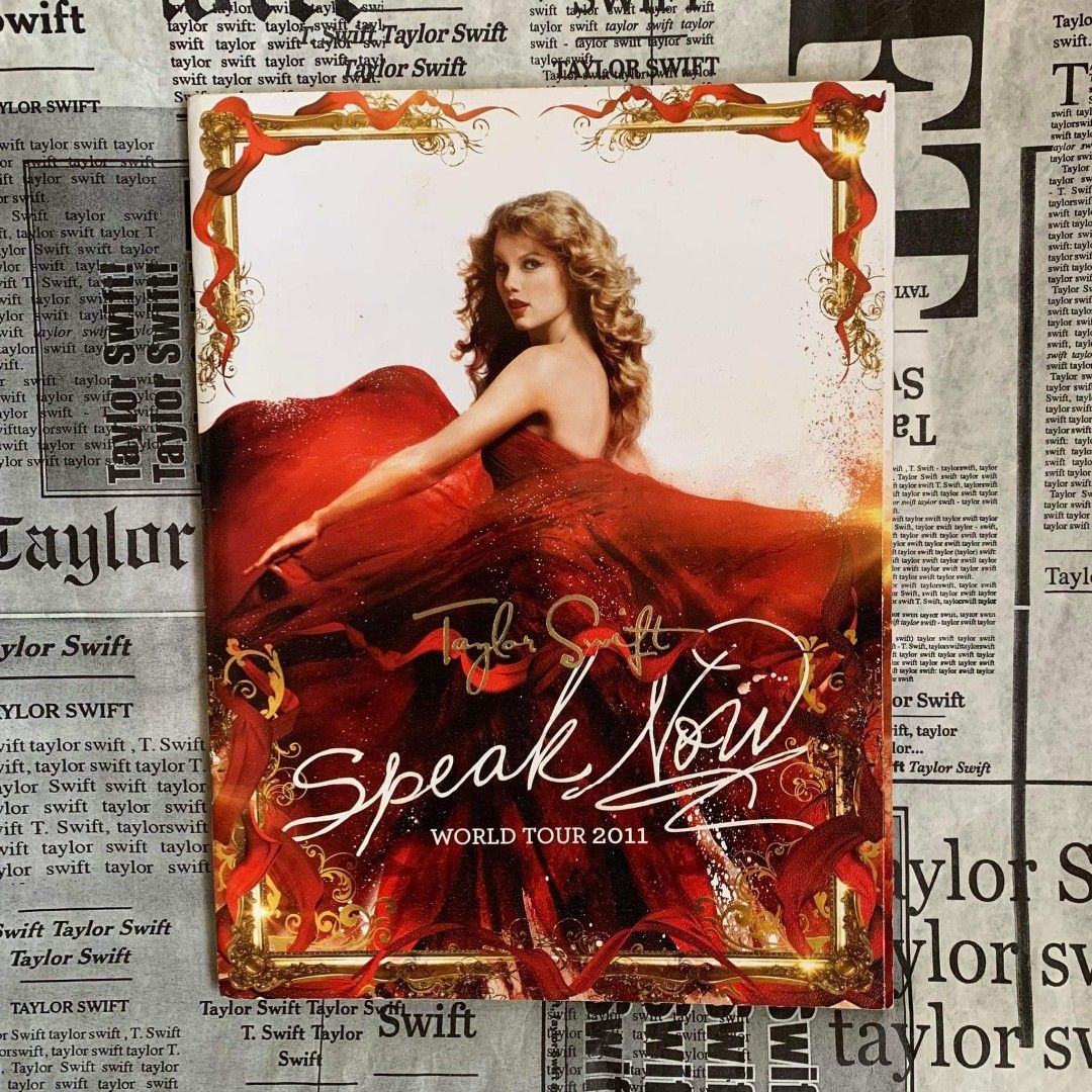 [OFFICIAL] Taylor Swift Speak Now Tour Book + Taylor Swift Biography ...
