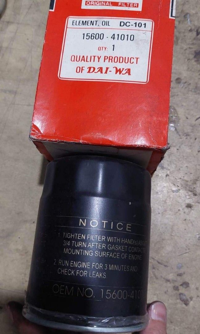 Oil filter element Dc - 101, Looking For on Carousell