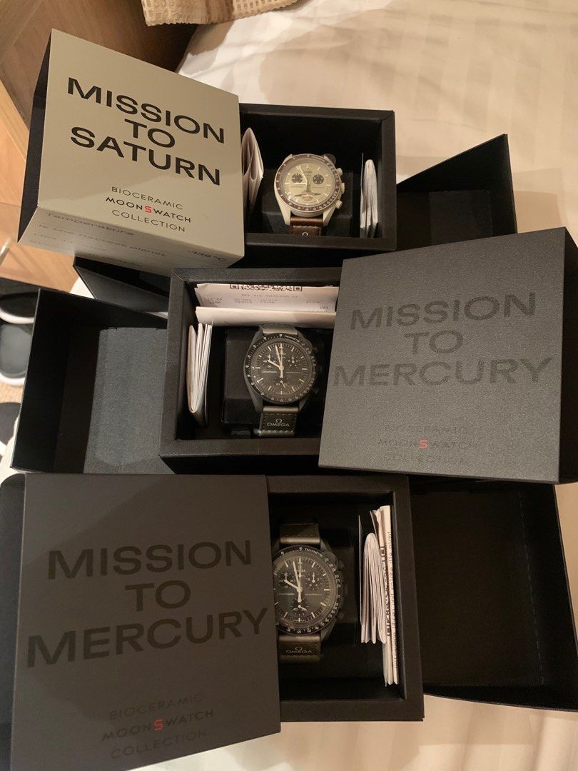 omega x swatch, Men's Fashion, Watches & Accessories, Watches on Carousell