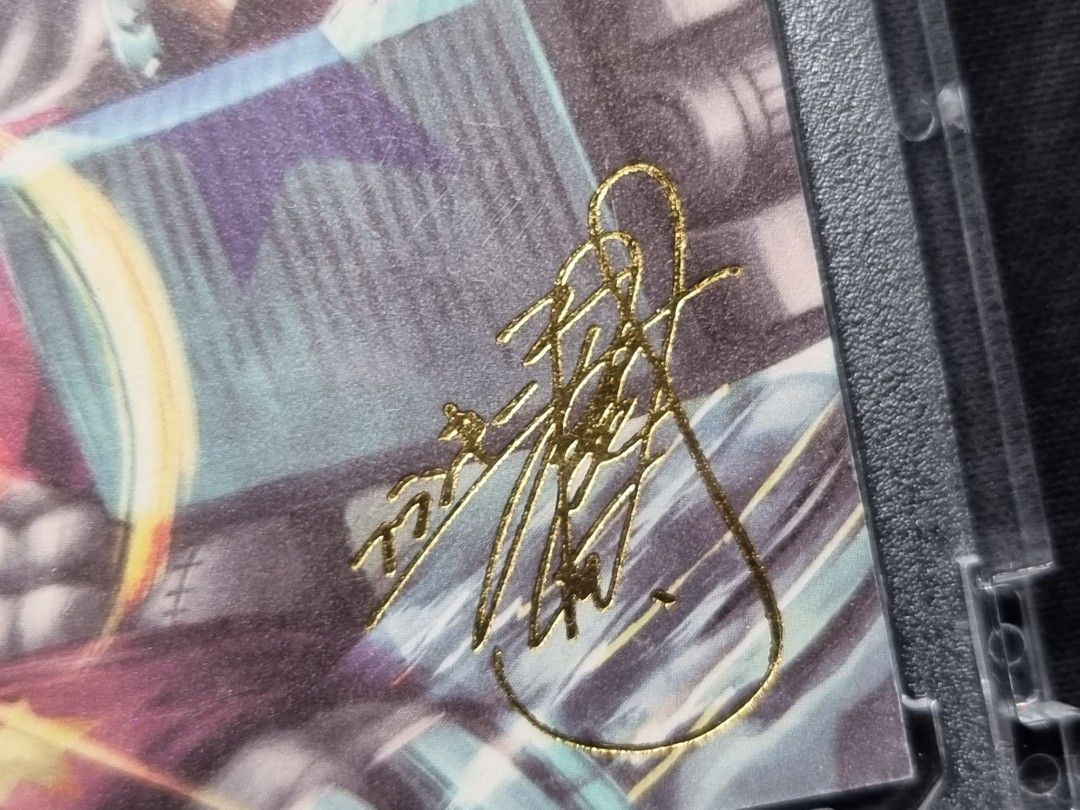 One piece Franky limited edition signature card, Hobbies & Toys, Toys ...