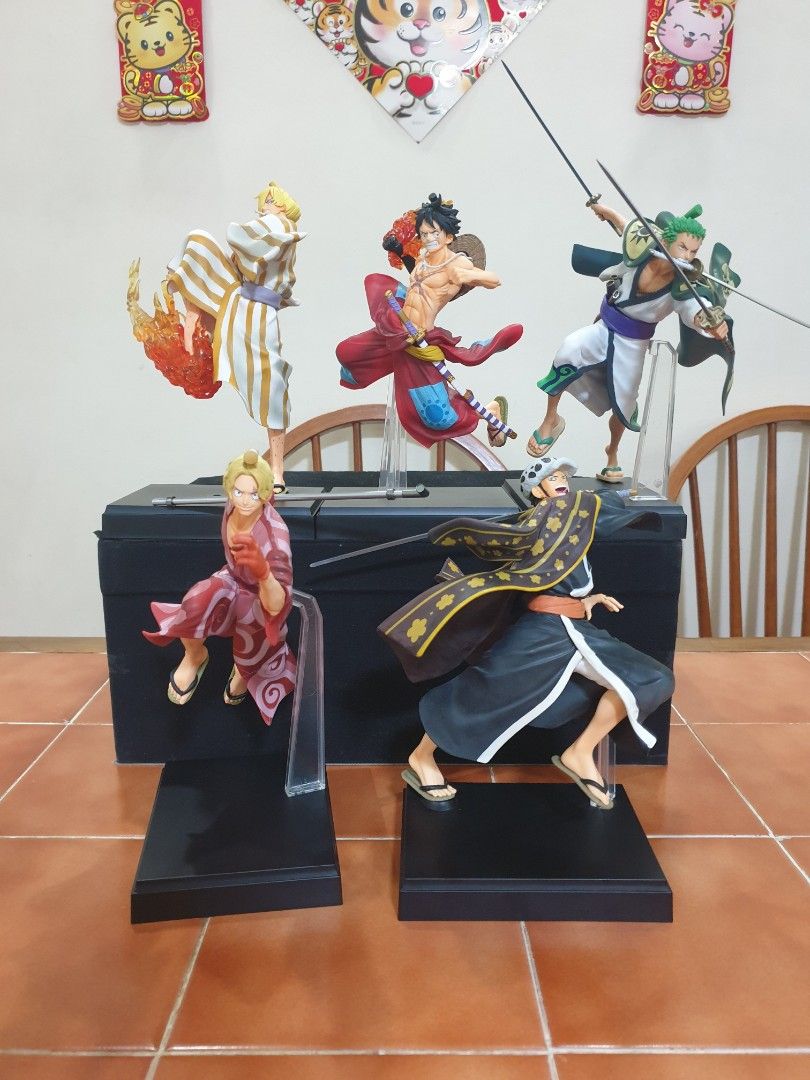 One Piece Full Force Ichiban Kuji - Prize A Luffy, Prize B Zoro, Prize ...
