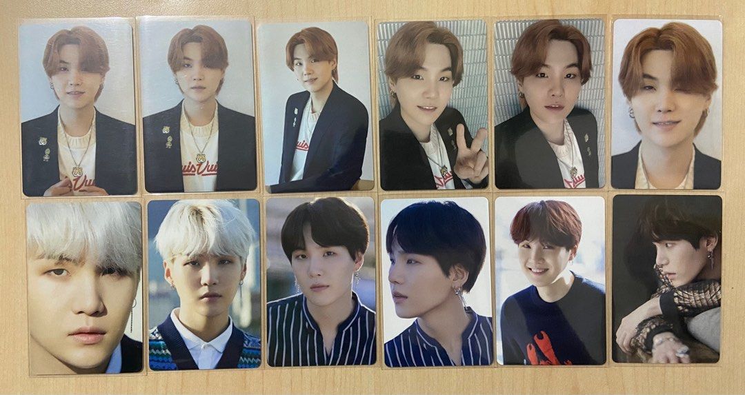 [ONHAND] Official BTS Suga Yoongi Dicon 101 Photocard Set, Hobbies ...