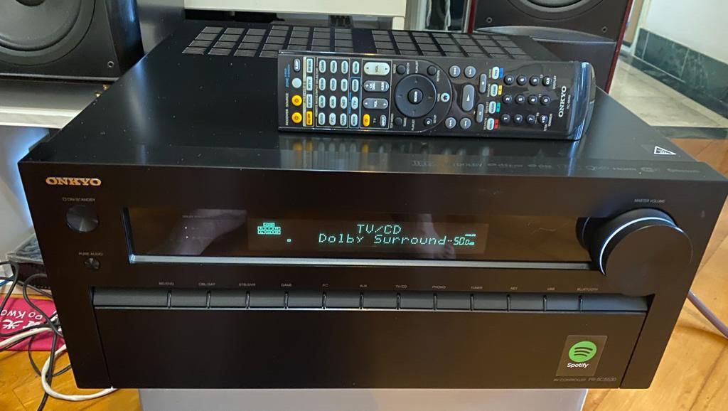 ONKYO PR-SC5530 11.2聲道Dolby Atmos全景聲前級, 音響器材, Soundbar、揚聲器、藍牙喇叭、耳擴 ...