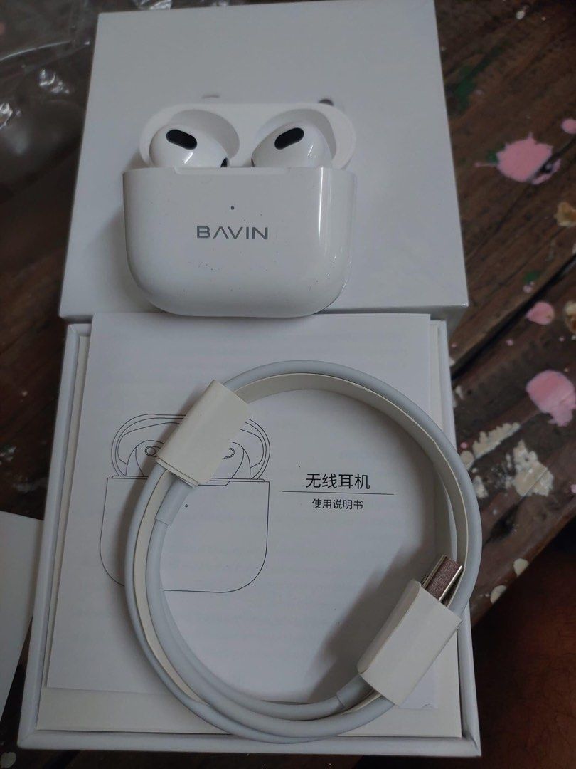 original bavin airpods brandnew, Audio, Headphones & Headsets on Carousell