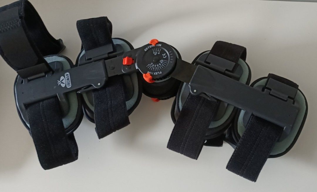 ORLIMAN ADJUSTABLE KNEE BRACES ORTHOSIS WITH LOCK SYSTEM (Brand New ...